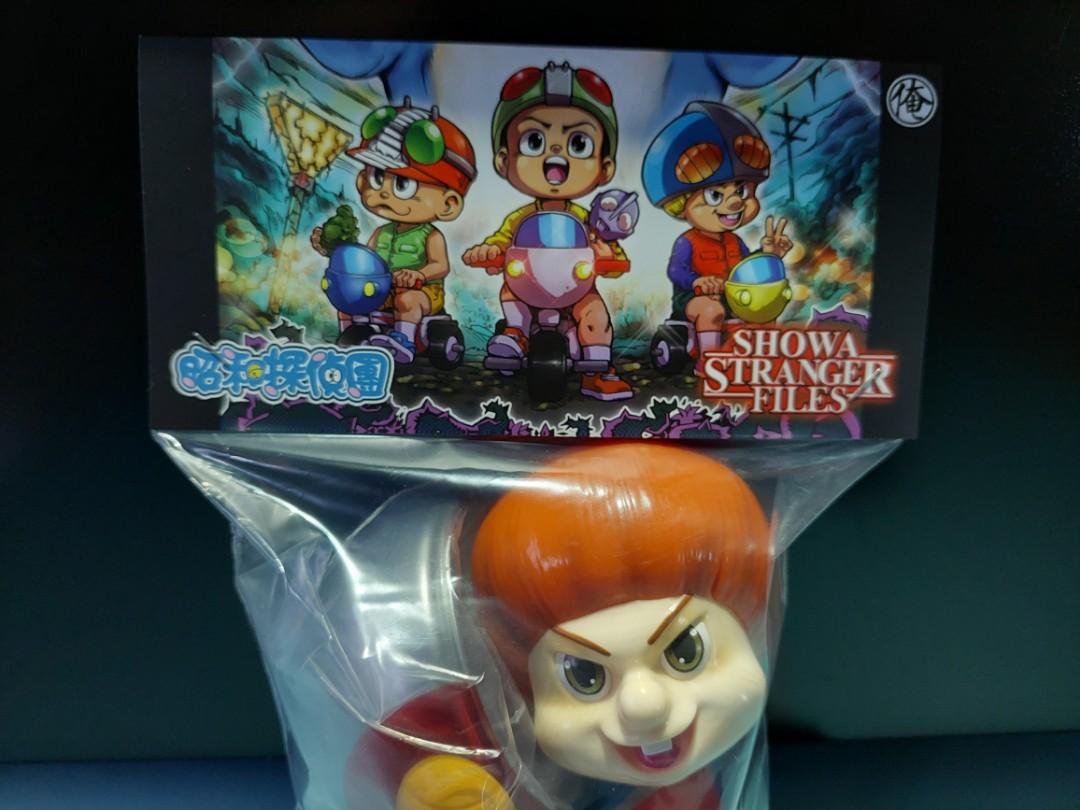 Ore Toys Bike set Showa Stranger Files 009，電腦奇俠配色，昭和偵探團Sofubi 搪膠公仔, 興趣及遊戲, 玩具 & 遊戲類 - Carousell