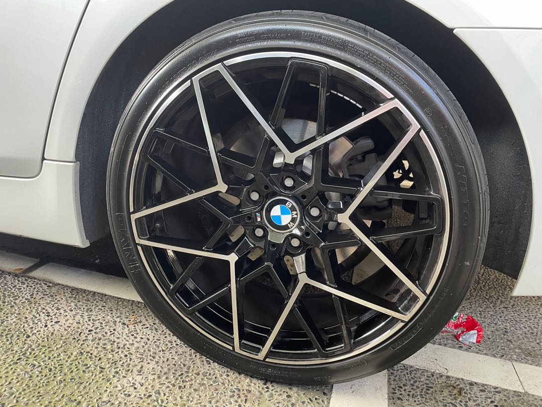 20 inch BMW rims with Nitto tires for BMW 3 and 5 series, Car Parts ...