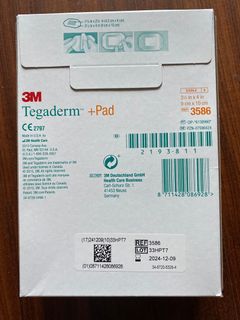3M 3582 TEGADERM + PAD TRANSPARENT DRESSING 5x7cm -Box of 50, Health ...