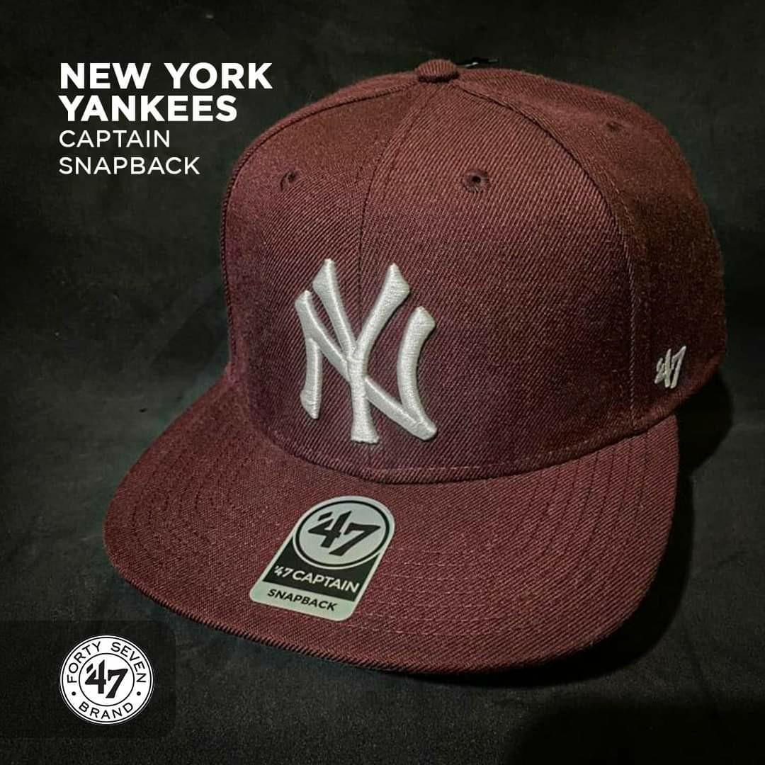 47 Brand CAPTAIN New York Yankees, Men's Fashion, Watches & Accessories ...