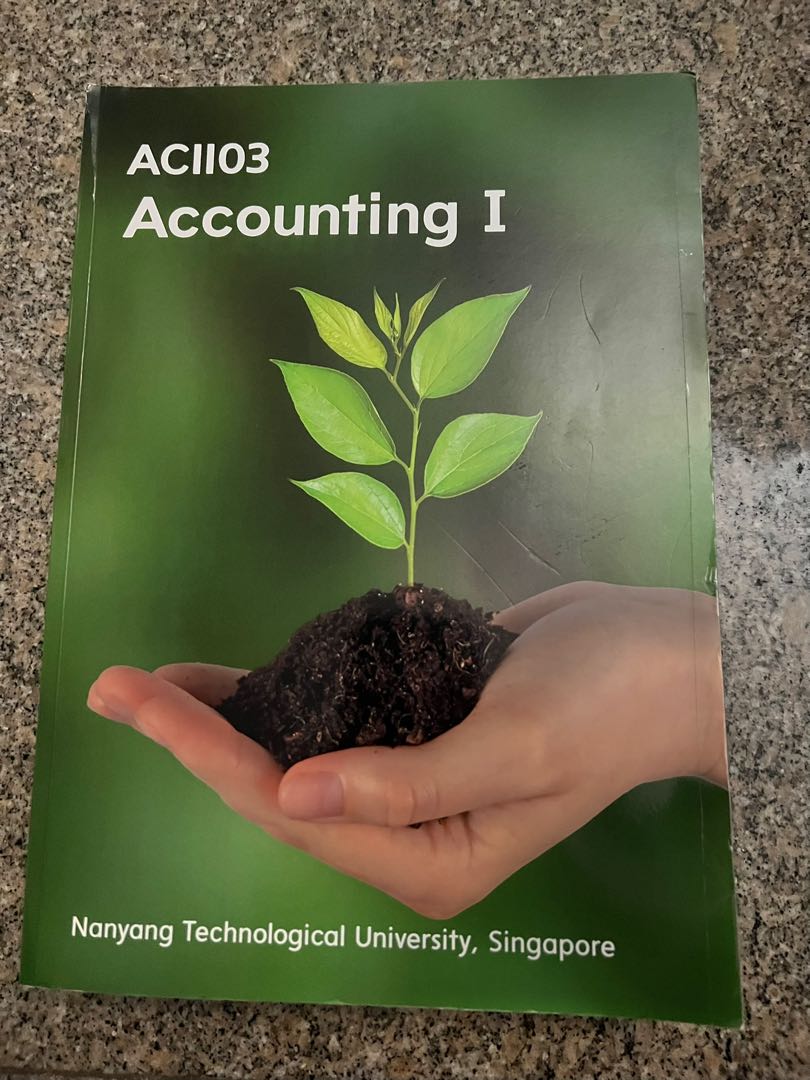AC1103 NTU ACCOUNTING 1, Hobbies & Toys, Books & Magazines, Assessment ...