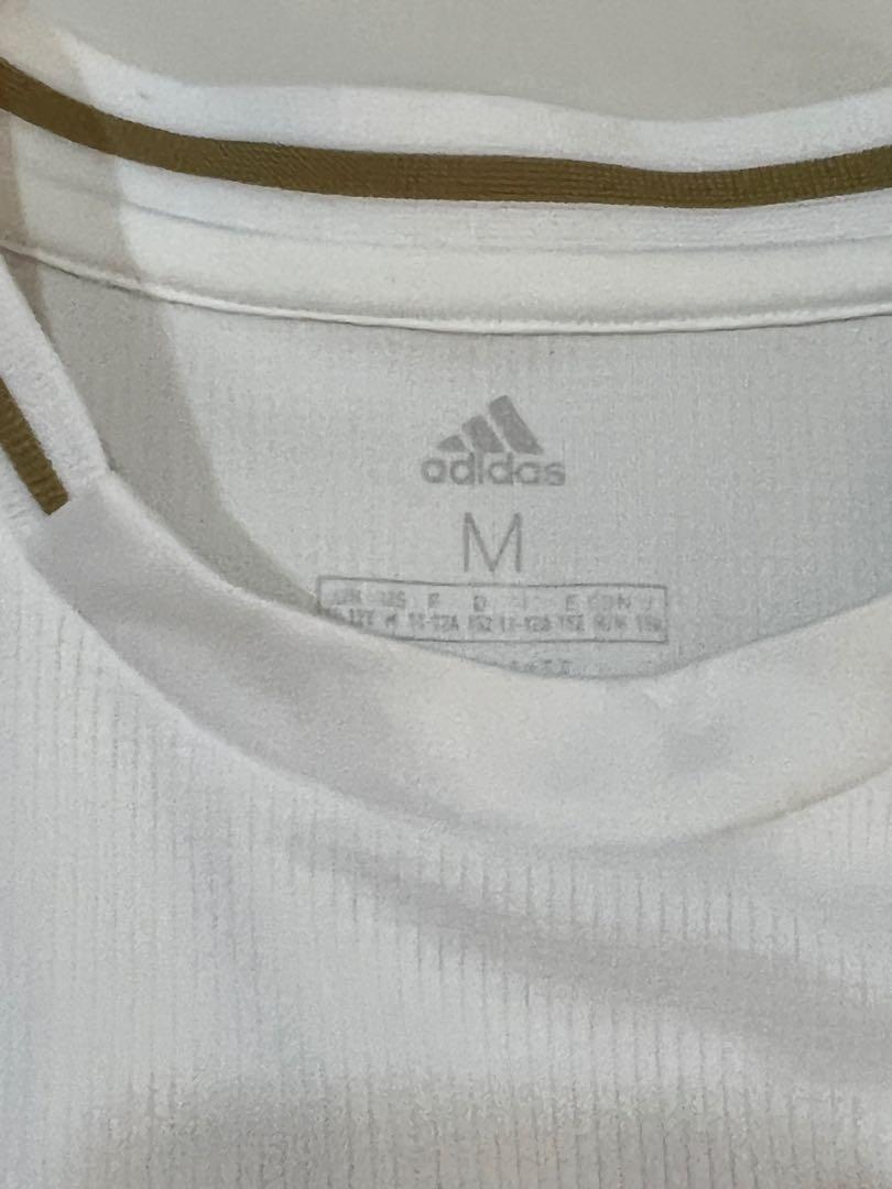 Adidas Fly Emirates Jersey in White and Gold, Women's Fashion ...
