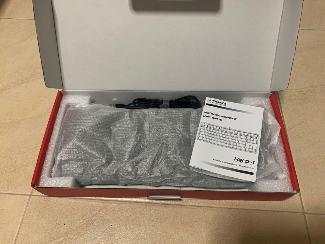 Aftershock mechanical keyboard hero-1, Computers & Tech, Parts ...