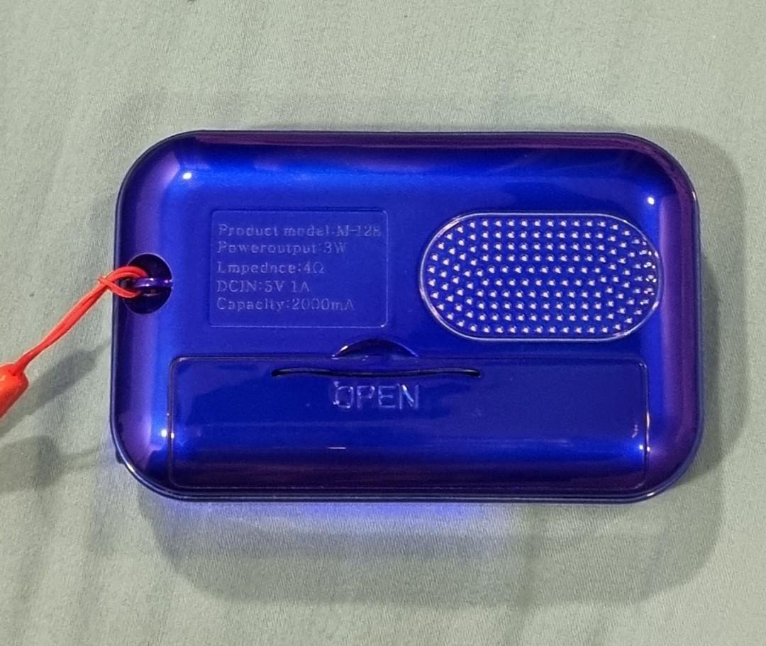 AMOI Music Player (M-128) Blue, Audio, Portable Music Players on Carousell