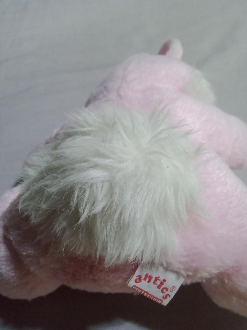 Antics Collection Pink Rabbit Plush Toy, Hobbies & Toys, Toys & Games ...