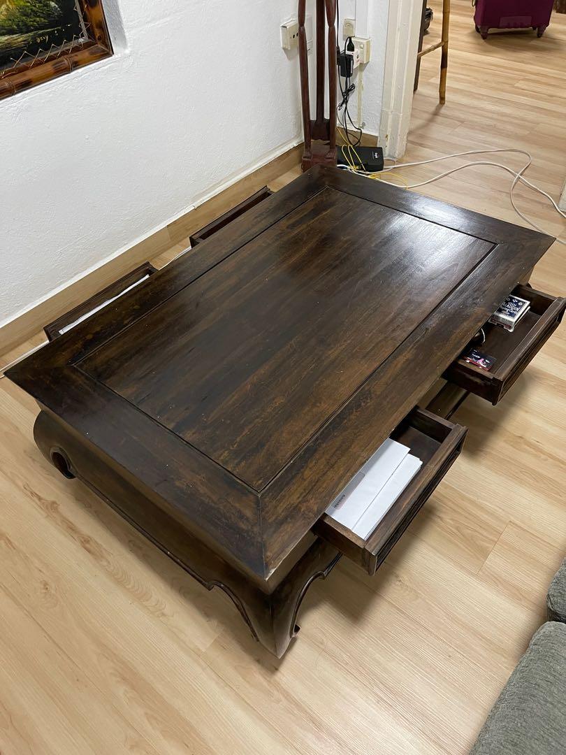 Balinese Coffee table, Furniture & Home Living, Furniture, Tables ...