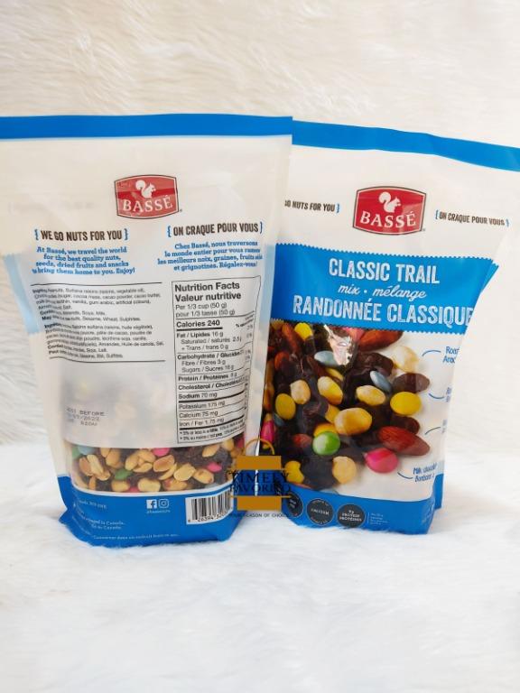 BASSE Classic Trail Mix 600g (BB: 7/2/2022), Food & Drinks, Packaged ...