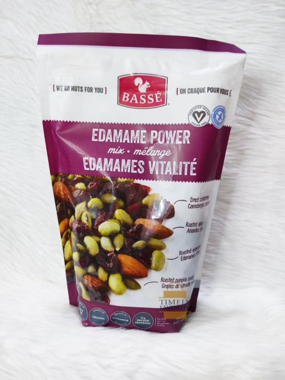 BASSE Edamame Power Mix 440g (BB: 12/17/2022), Food & Drinks, Packaged ...