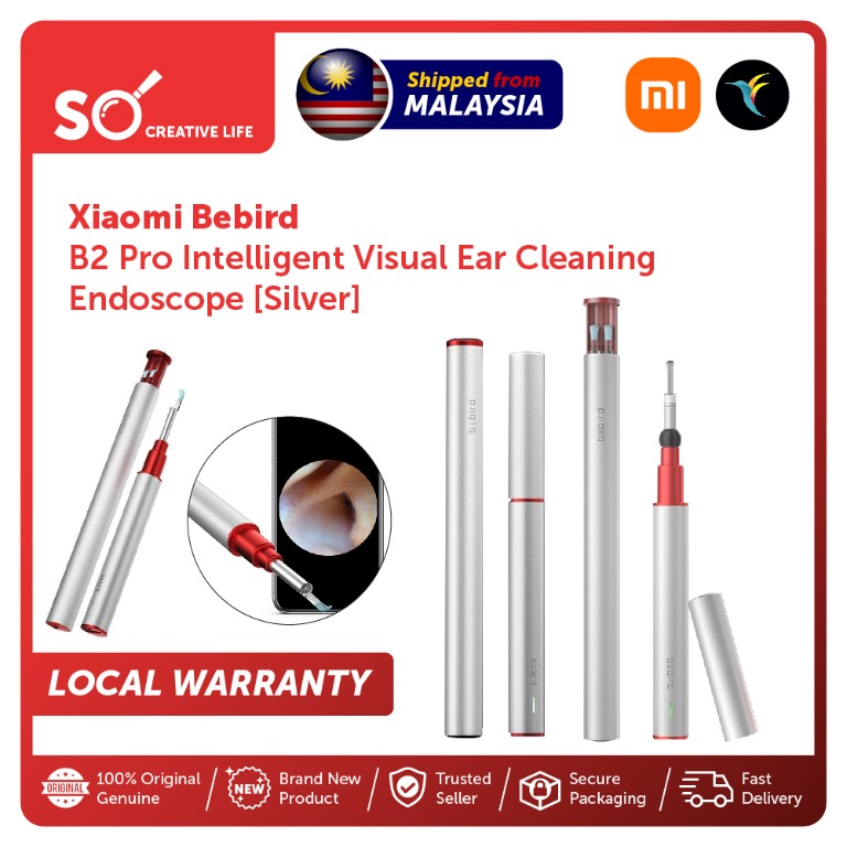 Bebird B2 Pro Intelligent Visual Ear Cleaning Endoscope Stick | Support ...