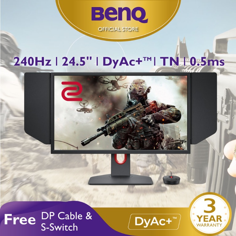 BenQ ZOWIE XL2546K 24.5 inch 240Hz 0.5ms with Exclusive DyAc Technology ...