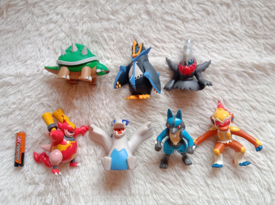 Big Size Pokemon Figures Bundle, Hobbies & Toys, Toys & Games on Carousell