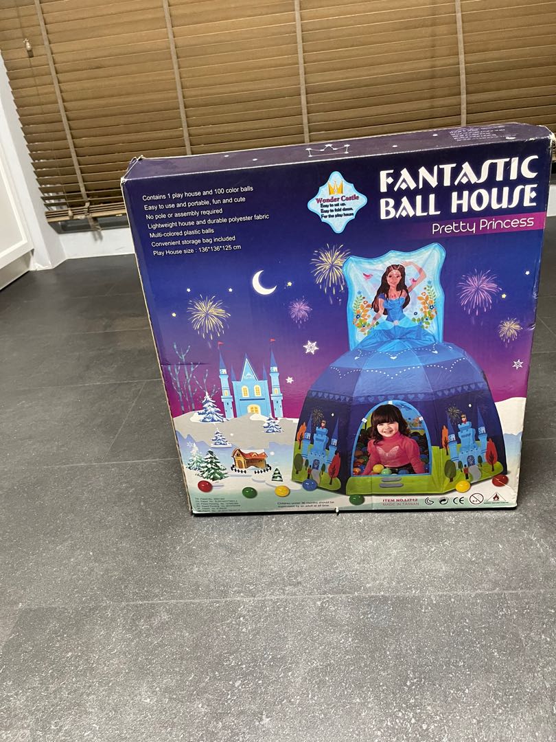 BNIB Fantastic ball house tent, Babies & Kids, Infant Playtime on Carousell