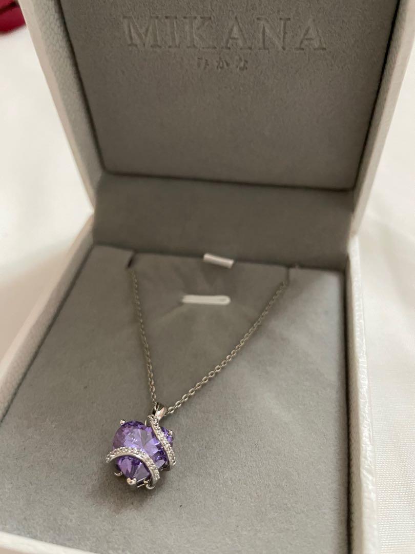 BTS Army Korean Heart Borahae Purple Necklace, Women's Fashion, Jewelry ...