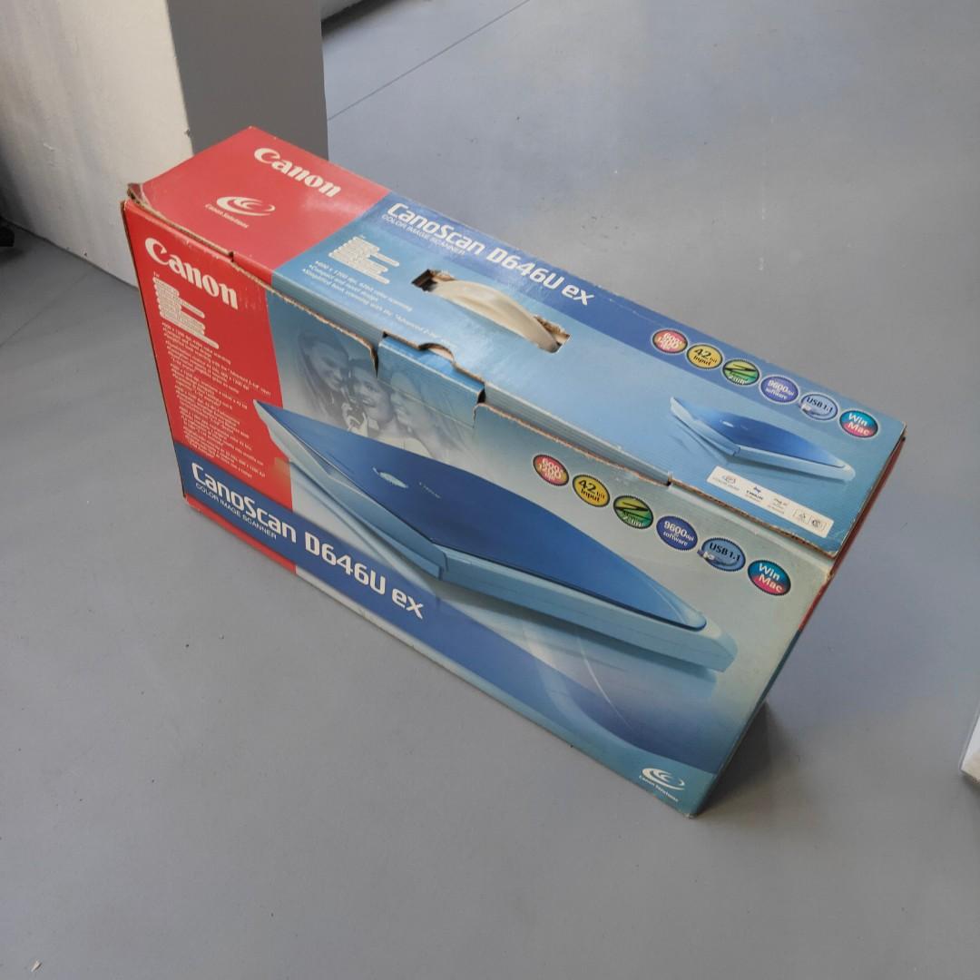 CANON CanoScan D646U ex Scanner for Legacy Windows 98, ME, 2000 ...