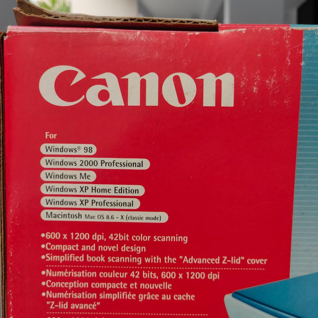 CANON CanoScan D646U ex Scanner for Legacy Windows 98, ME, 2000 ...