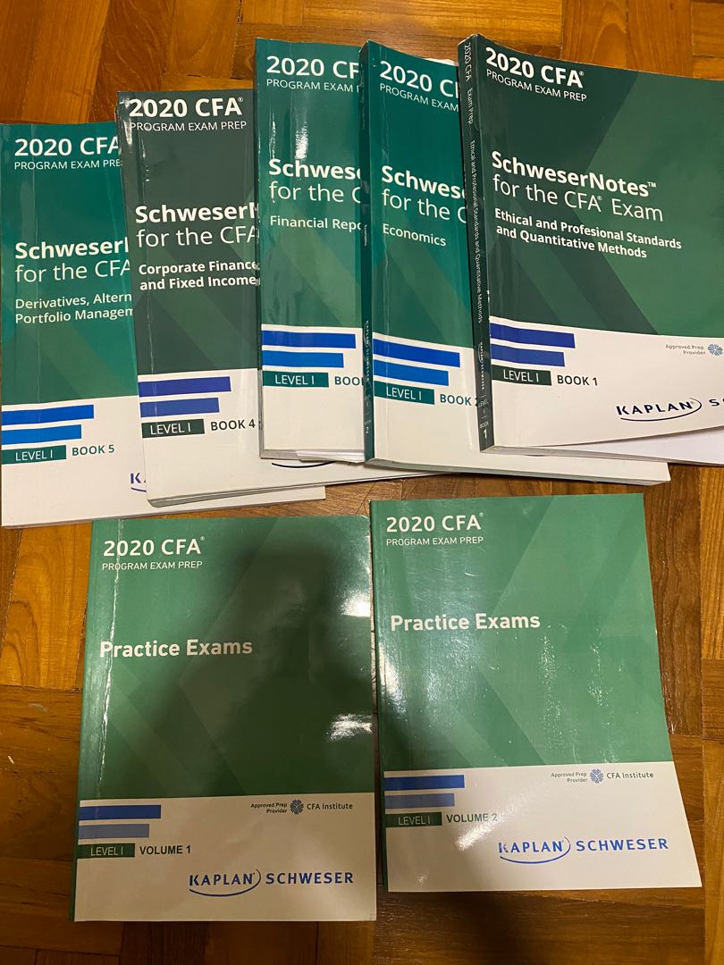 CFA level 1 (2020) w practice exams, Hobbies & Toys, Books & Magazines ...
