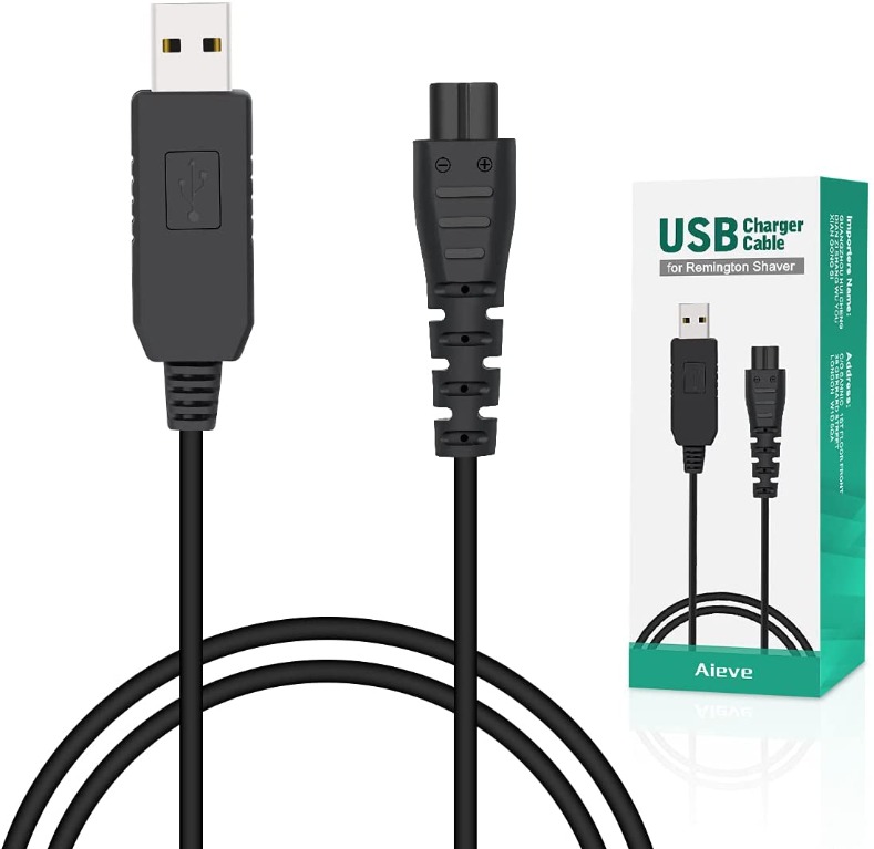 Charger Cable for Remington Shaver,AIEVE 5V Charger Lead USB Power Cord ...