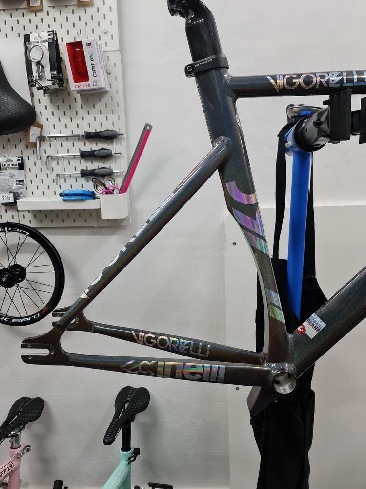 Cinelli Vigorelli Shark Limited Edition Grey, Sports Equipment ...