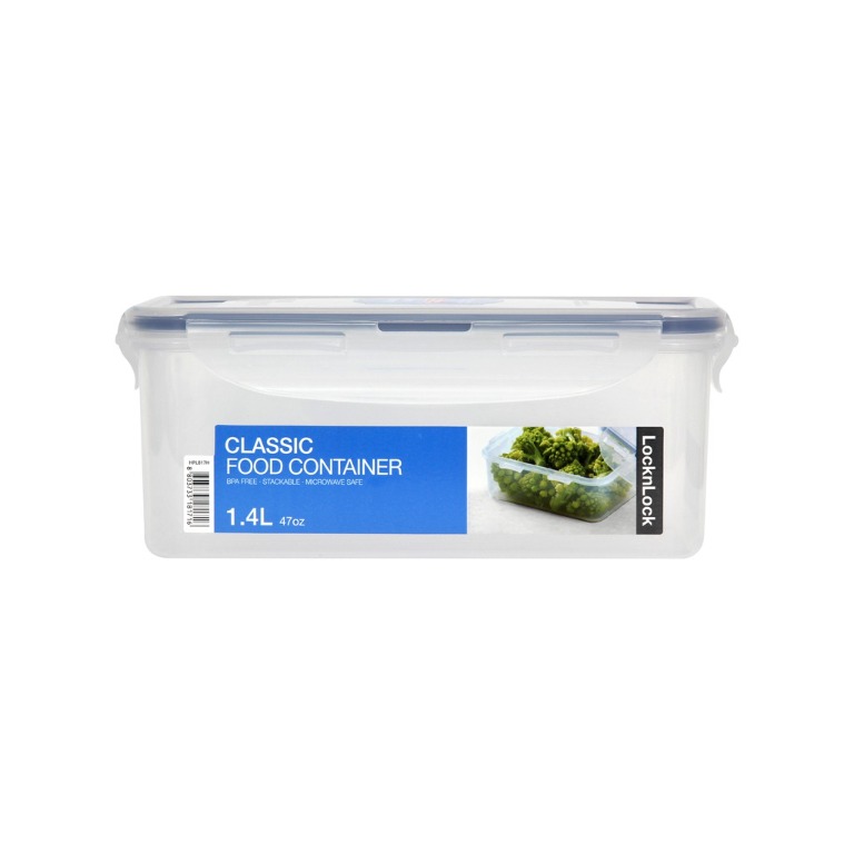 Classic Food Container 1.4L Rectangular (HPL-817H), Furniture & Home ...