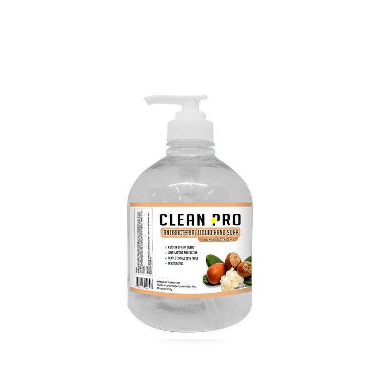 Clean Pro Antibacterial Hand Soap Warm Shea Butter Scent, Beauty ...
