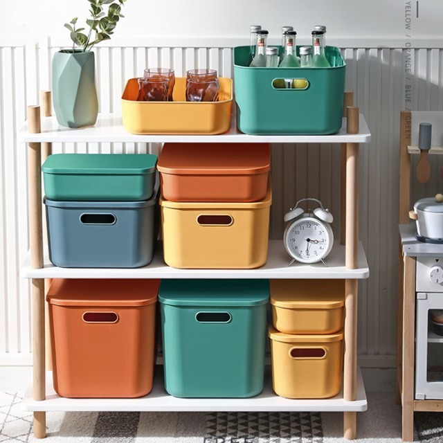 Colorful Modern Home Storage Organizers Box Container Basket Clothes ...