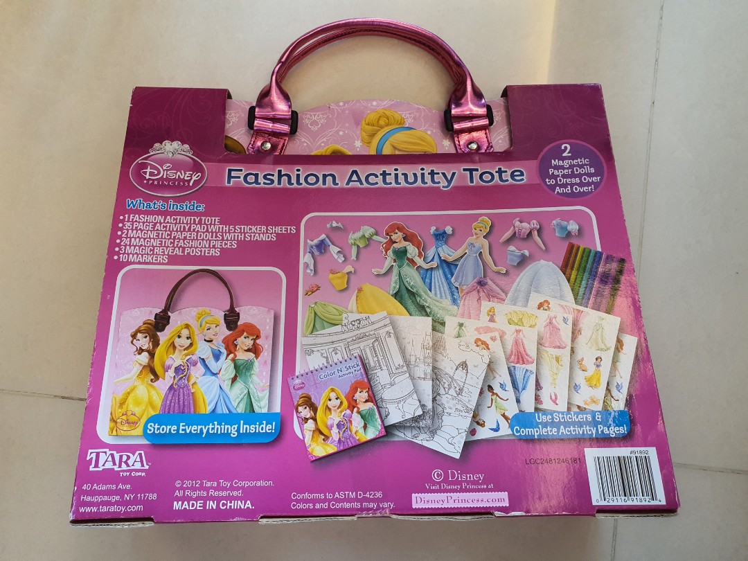 Disney Princess Colouring Set, Hobbies & Toys, Toys & Games on Carousell