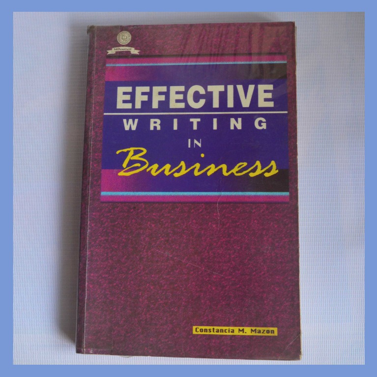 Effective Writing in Business (Constancia Mazon), Hobbies & Toys, Books ...