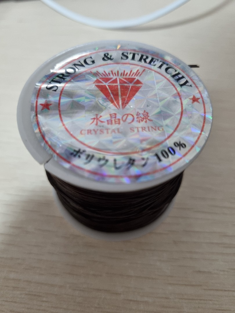 Elastic brown string, Hobbies & Toys, Stationery & Craft, Craft ...