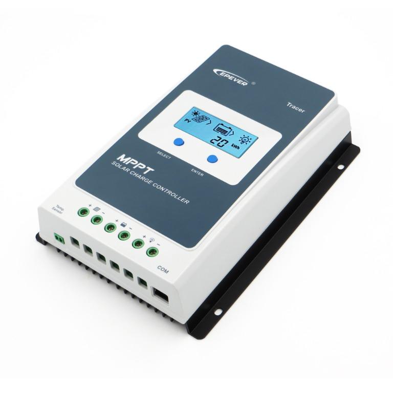 EPEVER Tracer 2210AN 20A MPPT Solar Charging Controller | 400w Regulator Max 100V input 20A ...
