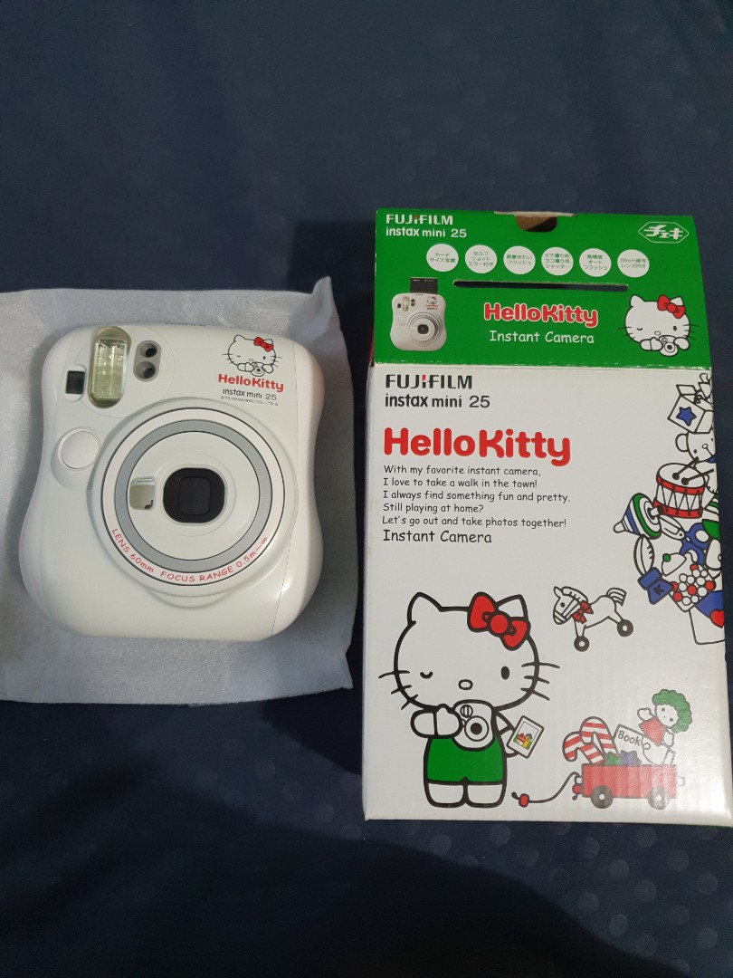 FUJIFILM Hello Kitty instax mini 25, Photography, Cameras on Carousell