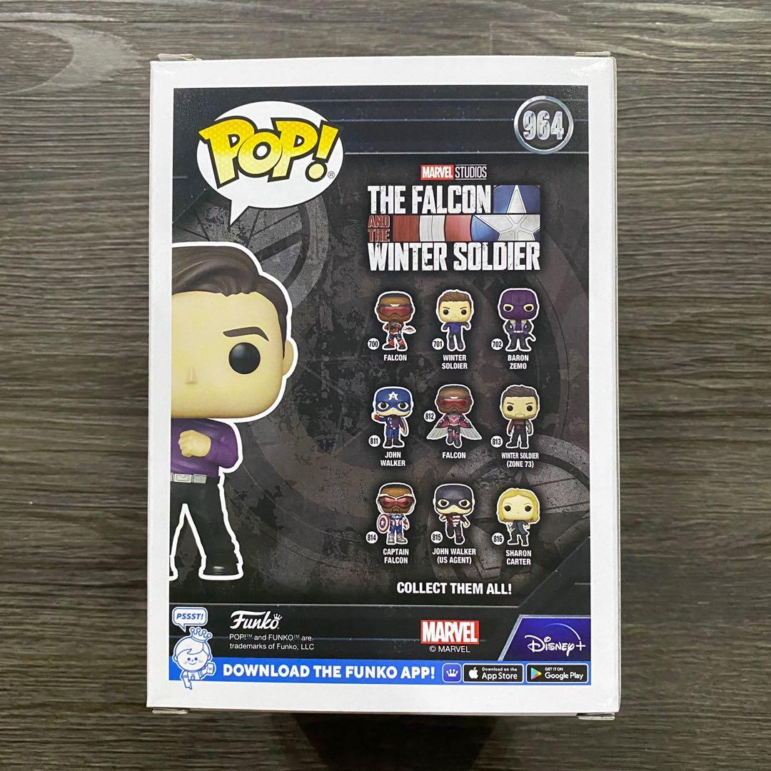 Funko Pop #964: The Falcon and the Winter Soldier - Baron Zemo [Marvel ...