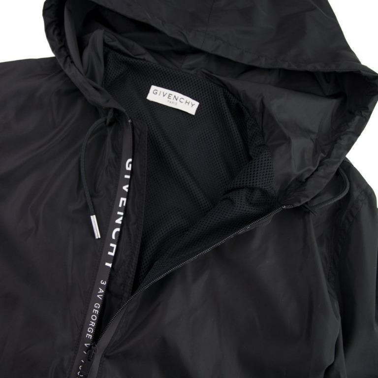 GIVENCHY WIND BREAKER (3 AV George V Jacket) - Black, Luxury, Apparel ...