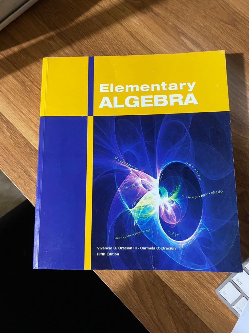 Grade 8 Elementary Algebra by Oracion, Hobbies & Toys, Books ...