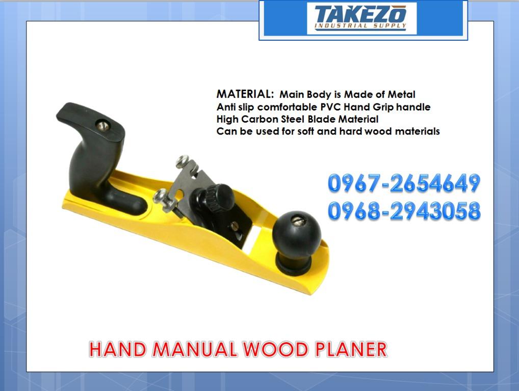 HAND MANUAL WOOD PLANER, Commercial & Industrial, Construction Tools ...