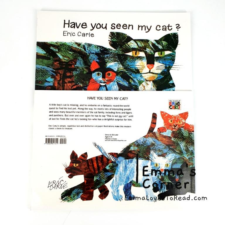 Have You Seen My Cat? by Eric Carle PB, Hobbies & Toys, Books ...