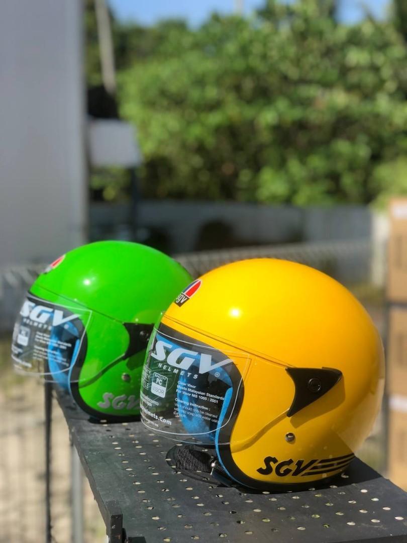 Helmet SGV Kids Visorex Helmet Budak Helmet Kanak Kanak, Auto ...