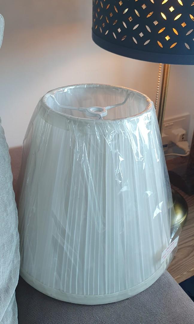 Ikea Astrid lamps and shades (2 floor and 1 table), Furniture & Home ...