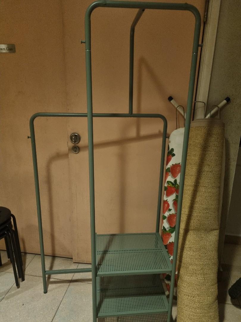 IKEA Nikkeby clothes rack, Furniture & Home Living, Furniture, Shelves, Cabinets & Racks on ...