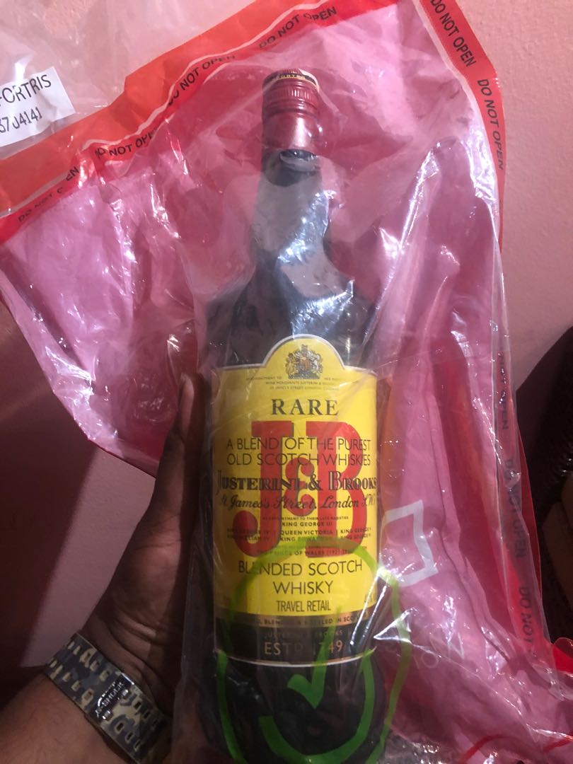 J&B 1L and Red label, Food & Drinks, Alcoholic Beverages on Carousell