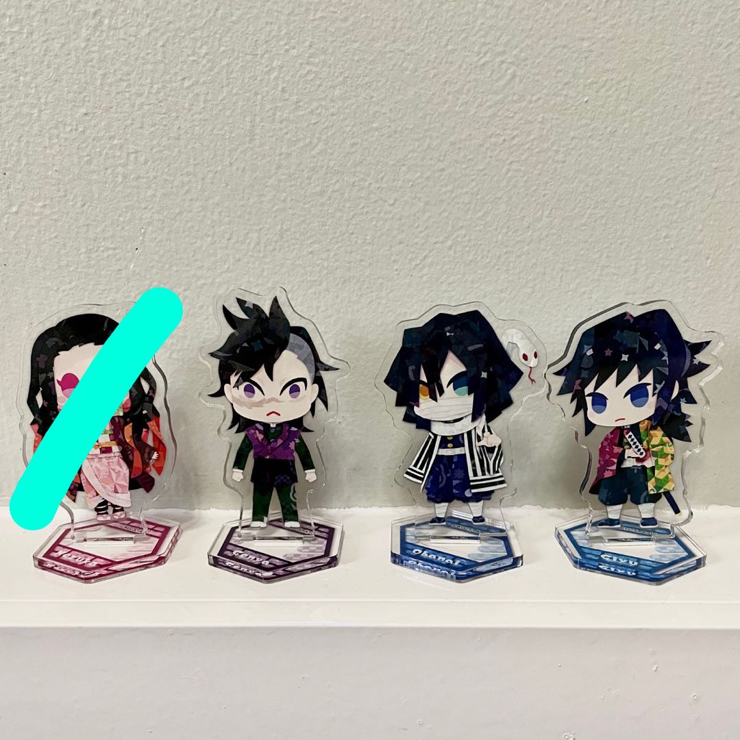⭐️OFFICIAL⭐️ Kimetsu no Yaiba/Demon Slayer x Donki - Acrylic Standees Stands Nezuko Kamado Genya ...