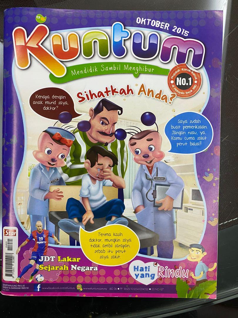 Kuntum Children Book Magazine Story Book, Hobbies & Toys, Books ...