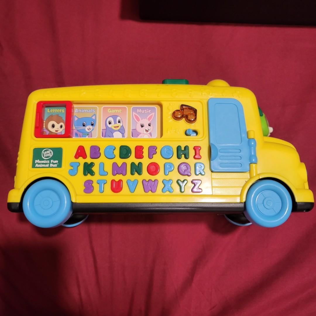 Leapfrog phonics fun animal bus, Hobbies & Toys, Toys & Games on Carousell