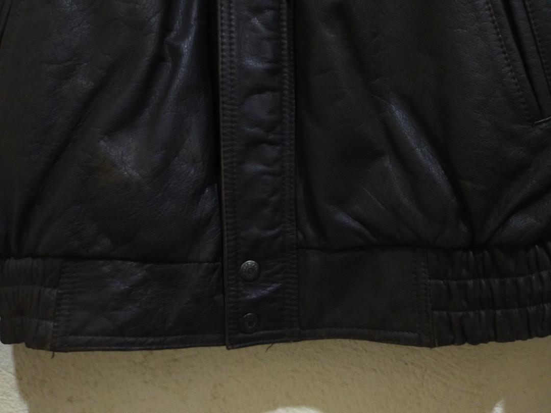 Leather Jacket Vintage Fabiani (Mens), Women's Fashion, Coats, Jackets ...