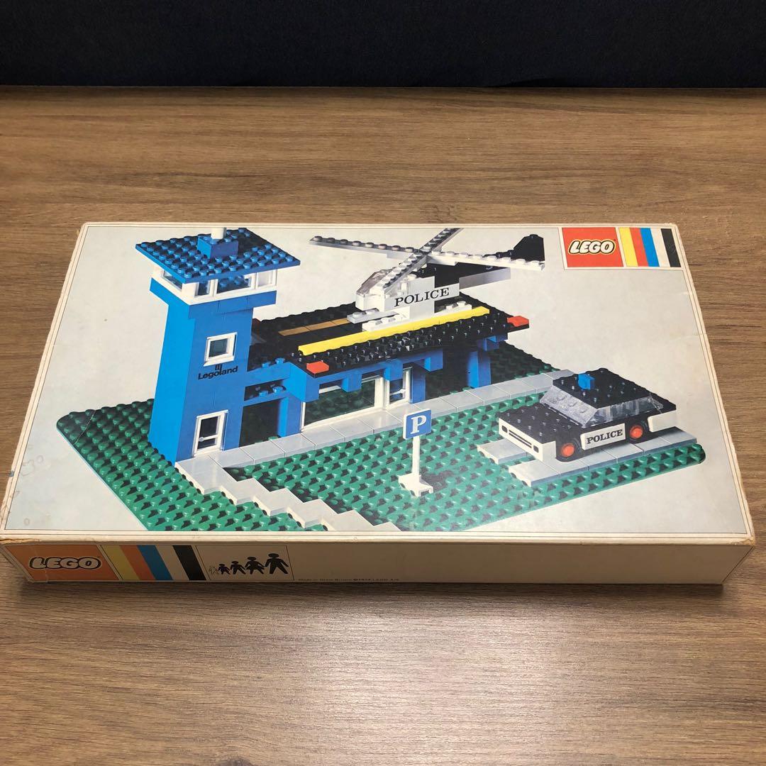 Lego 354 370 Police Helipot & Police Headquarters 懷舊警察總部, 興趣及遊戲, 玩具 ...