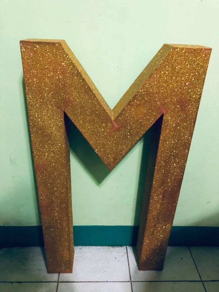 Letter Standee, Hobbies & Toys, Stationary & Craft, Other Stationery ...