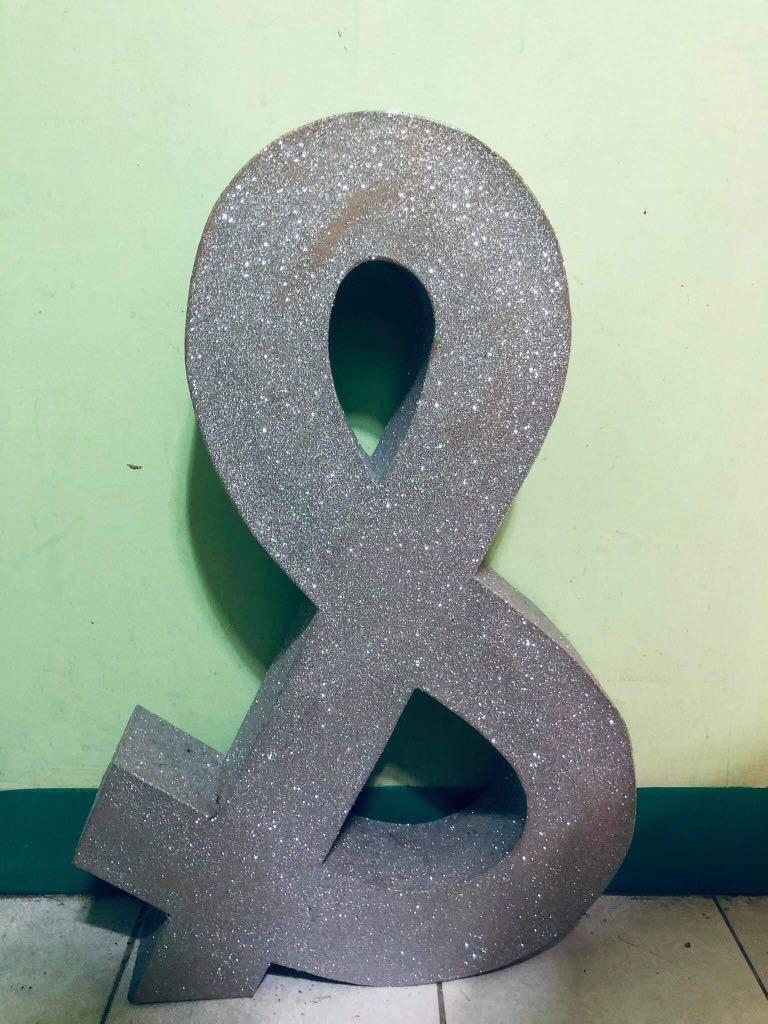 Letter Standee, Hobbies & Toys, Stationary & Craft, Other Stationery ...