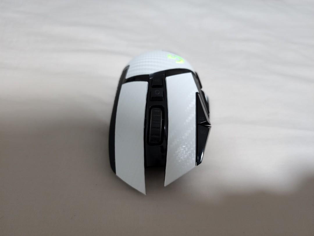 Logitech G502 Skin - Carbon Fibre White, Computers & Tech, Parts ...