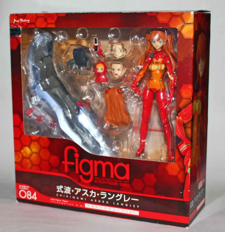 Max Factory Figma 084 Evangelion 2.0 Shikinami Asuka Langley Test ...
