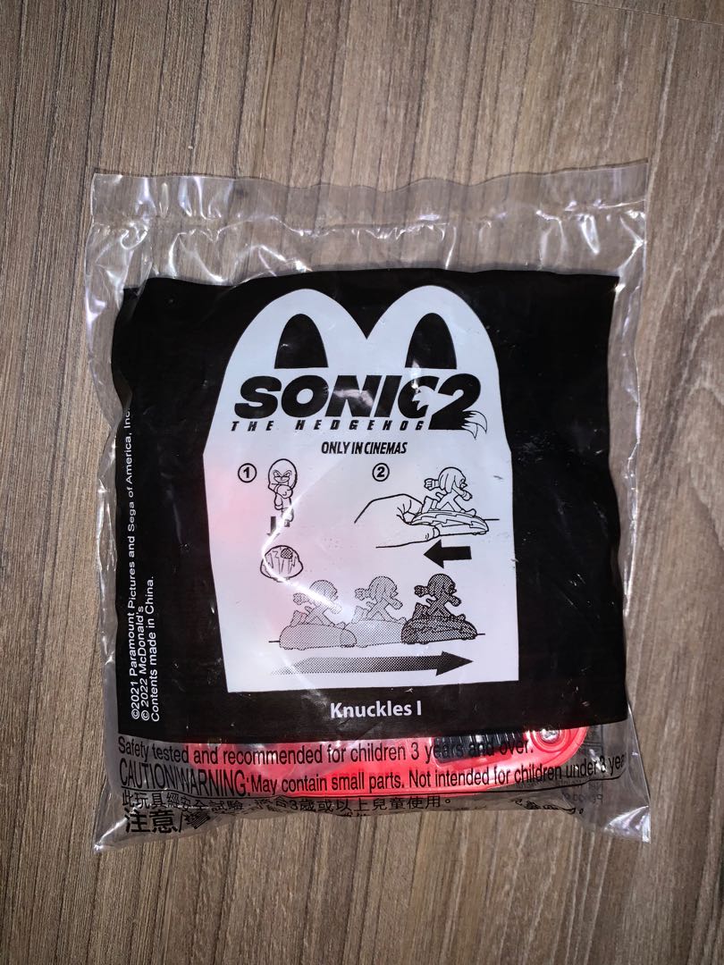McDonald Toys (Sonic 2 The Hedgehog & Barbie), Hobbies & Toys, Toys ...