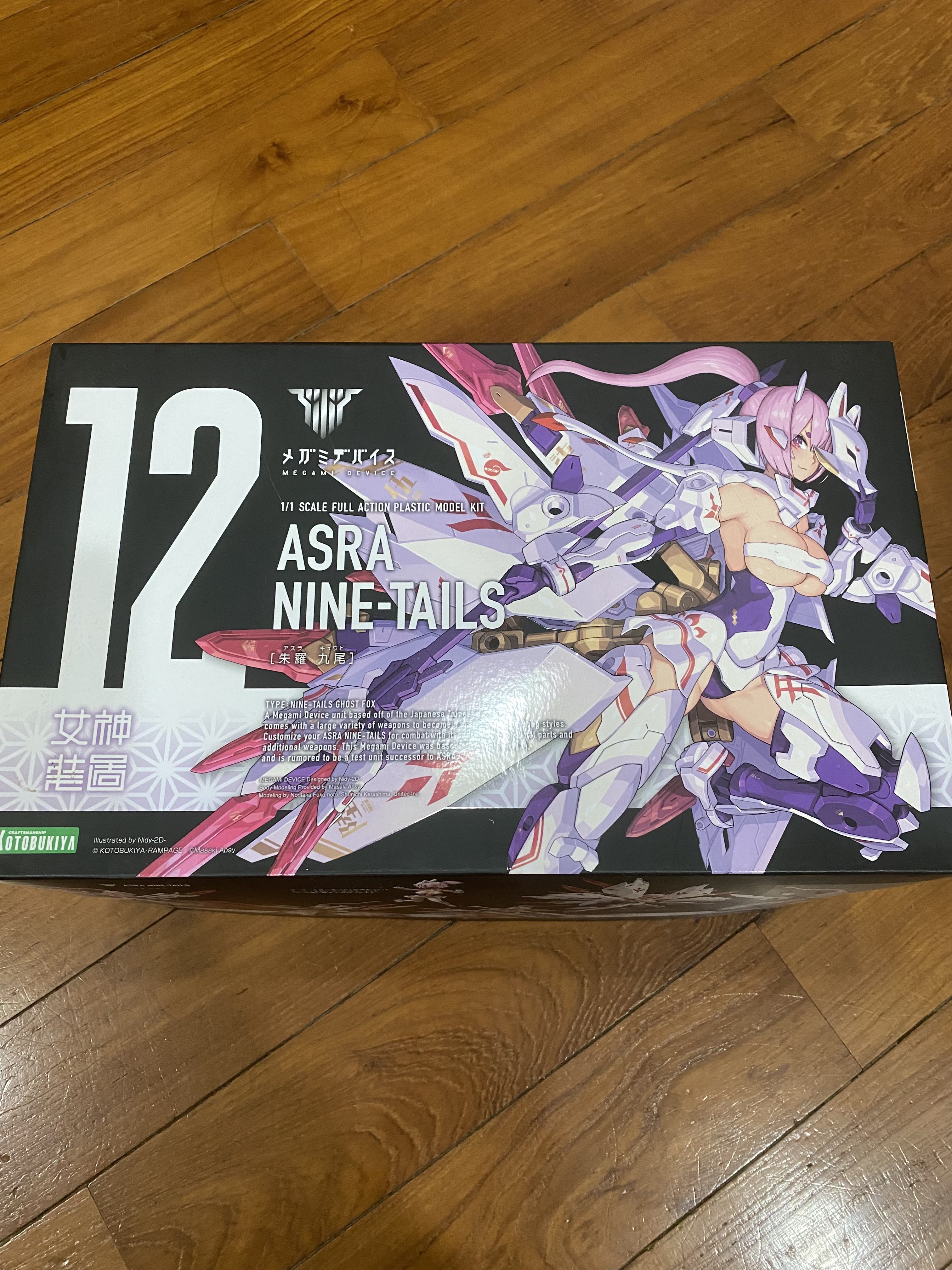Megami Device ASRA NINE-TAILS Plastic Model Kit - Kotobukiya, Hobbies ...